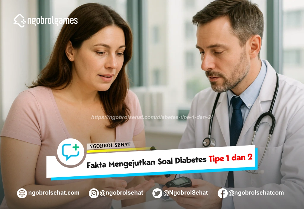 Fakta Mengejutkan Soal Diabetes Tipe 1 dan 2