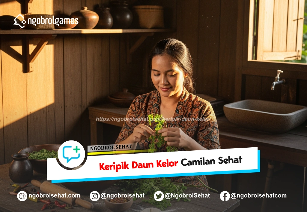 Keripik Daun Kelor Camilan Sehat yang Lagi Hits