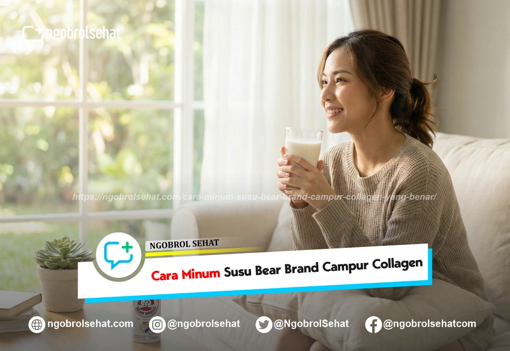 Cara Minum Susu Bear Brand Campur Collagen yang Benar