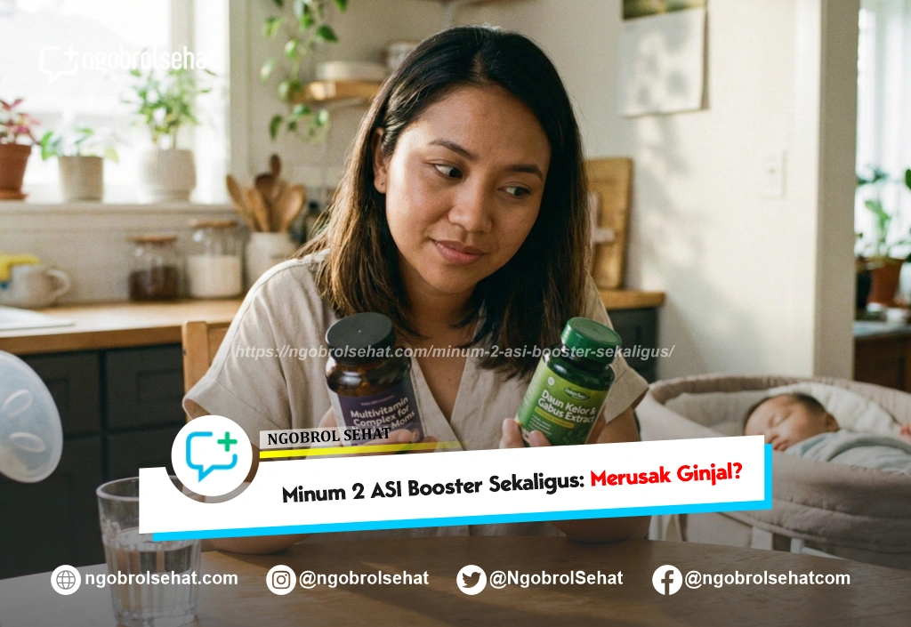 Minum 2 ASI Booster Sekaligus Cara Cepat ASI Deras?