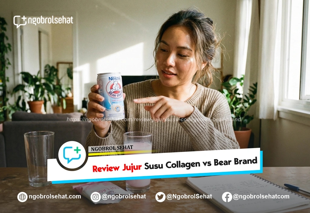 Review Jujur Susu Collagen vs Bear Brand (7 Hari)